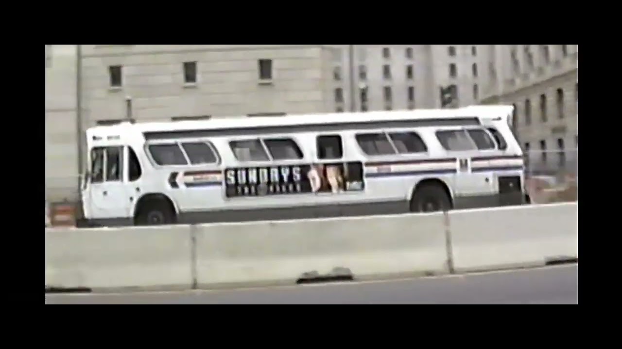 Classic WMATA Transit! Fishbowl & Flxible Buses in Washington DC (1996)