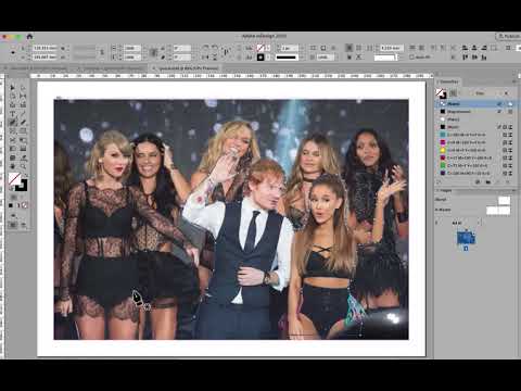 InDesign tutorial cut out