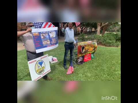 Today’s protest at Pakistan consulate Houston Texas