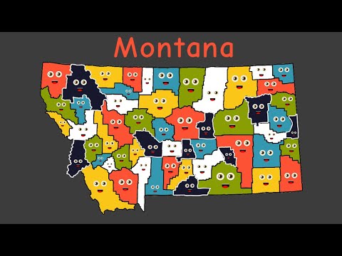 Montana Counties / Montana U.S. State (audio by CDM)