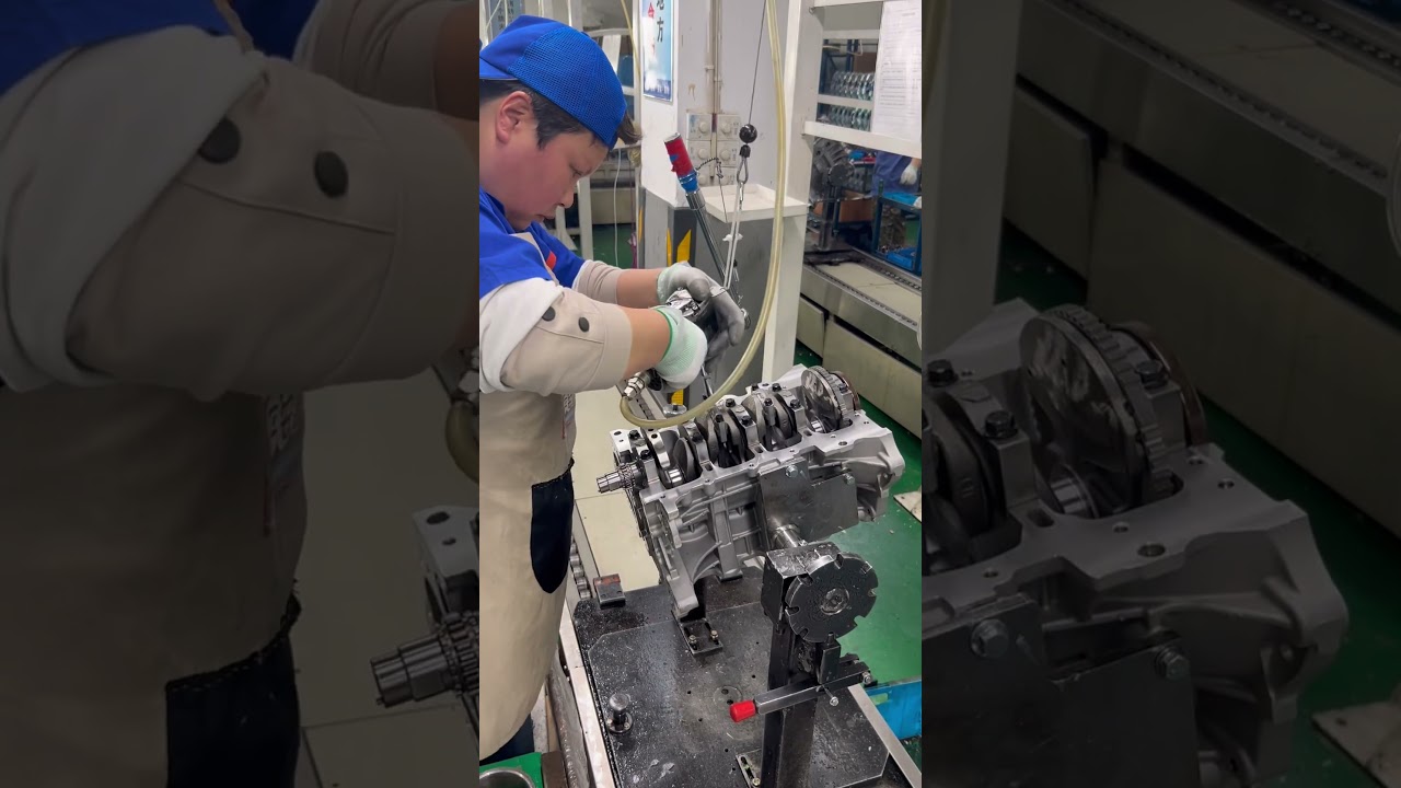 Hyundai Kia G4FC Engine Piston Installation#Hyundai#Kia#G4FC#Engine #carengine