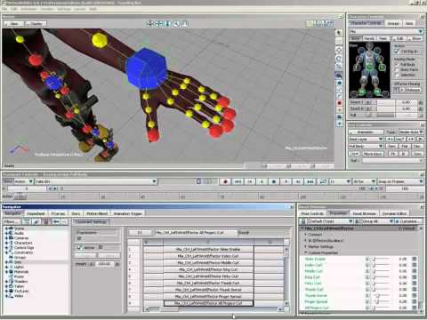 Mb Tutorial Part 62 Rigging Hand With Sliders Ii Video Lecture A