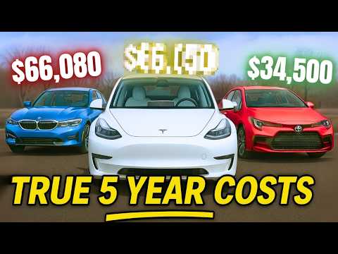 The Truth About Tesla Ownership Costs (vs BMW & Toyota Over 5 Years)