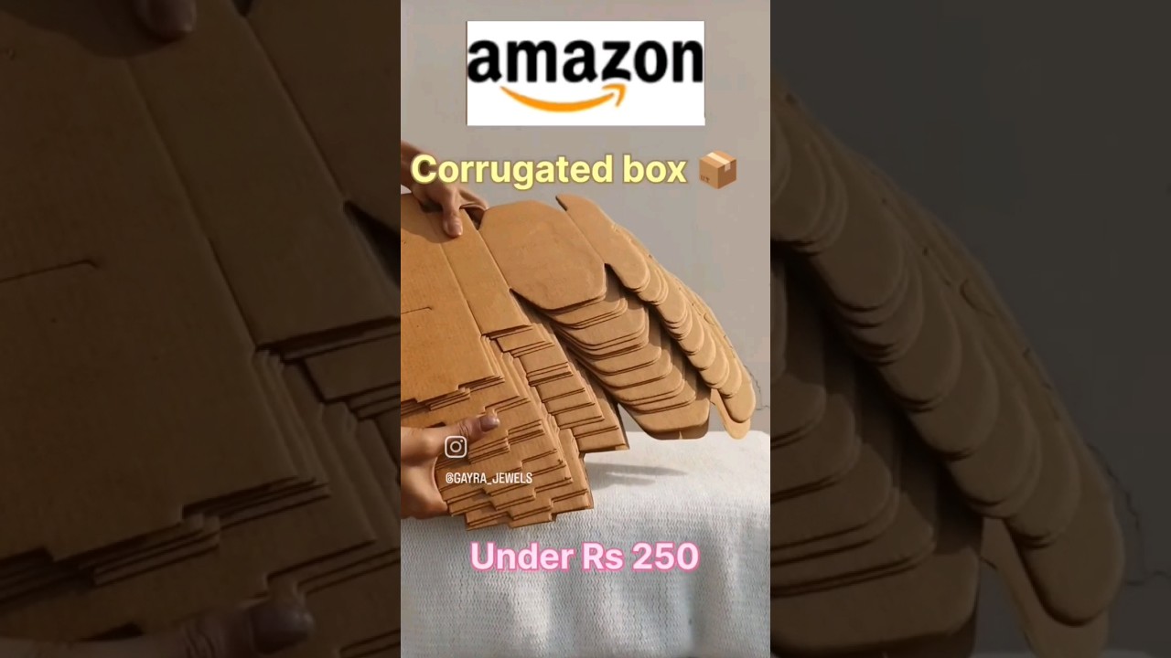 Packing Material/ corrugated box for packaging #packingorders #packingmaterial #amazonfinds #amazon