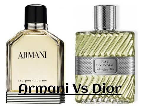 Dior Eau Sauvage Vs Armani Eau Pour Homme (Comparison)