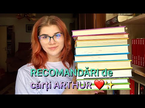 RECOMANDĂRI de cărți ARTHUR ❤️✨