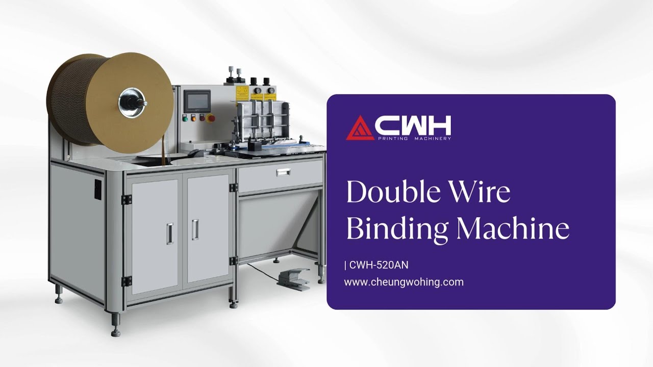 CWH-520AN CWH Double Wire Binding Machine