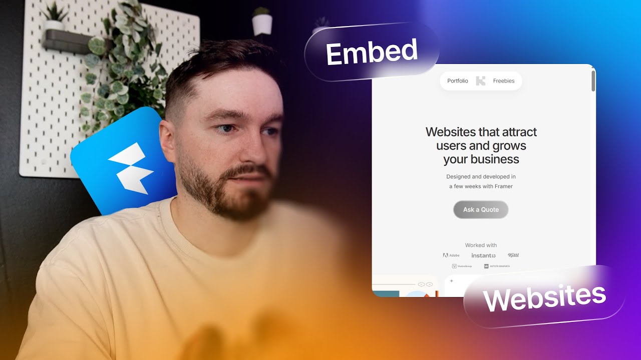Embed External Websites | Quick Framer Tutorial