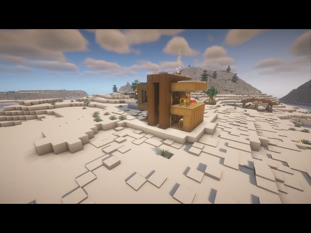 House covered with snow Minecraft Map