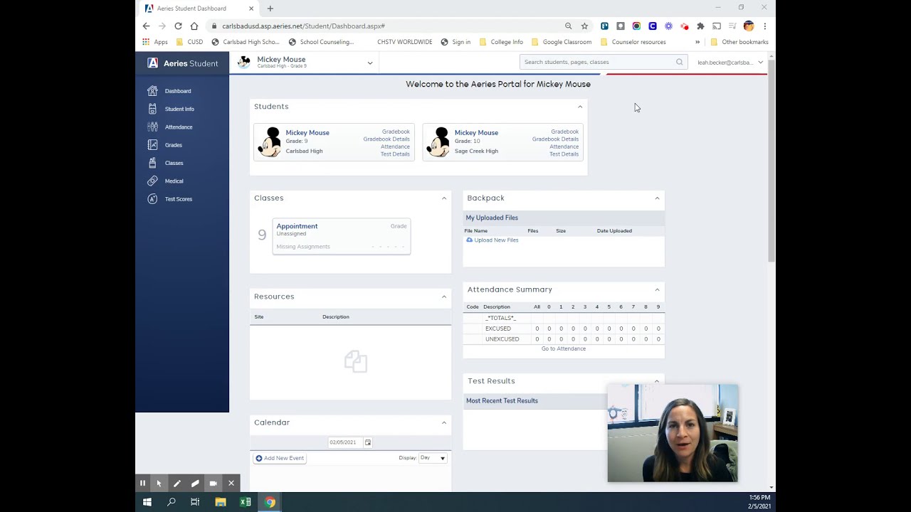 21-22 Aeries Course Request Entry tutorial
