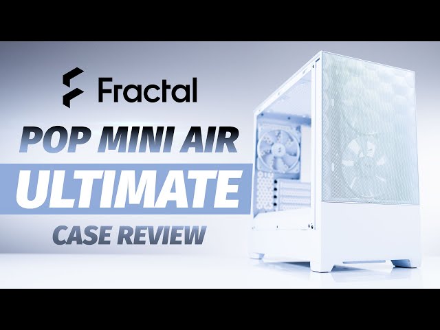 Fractal design pop mini air white micro atx pc case | Desktop Computers ...