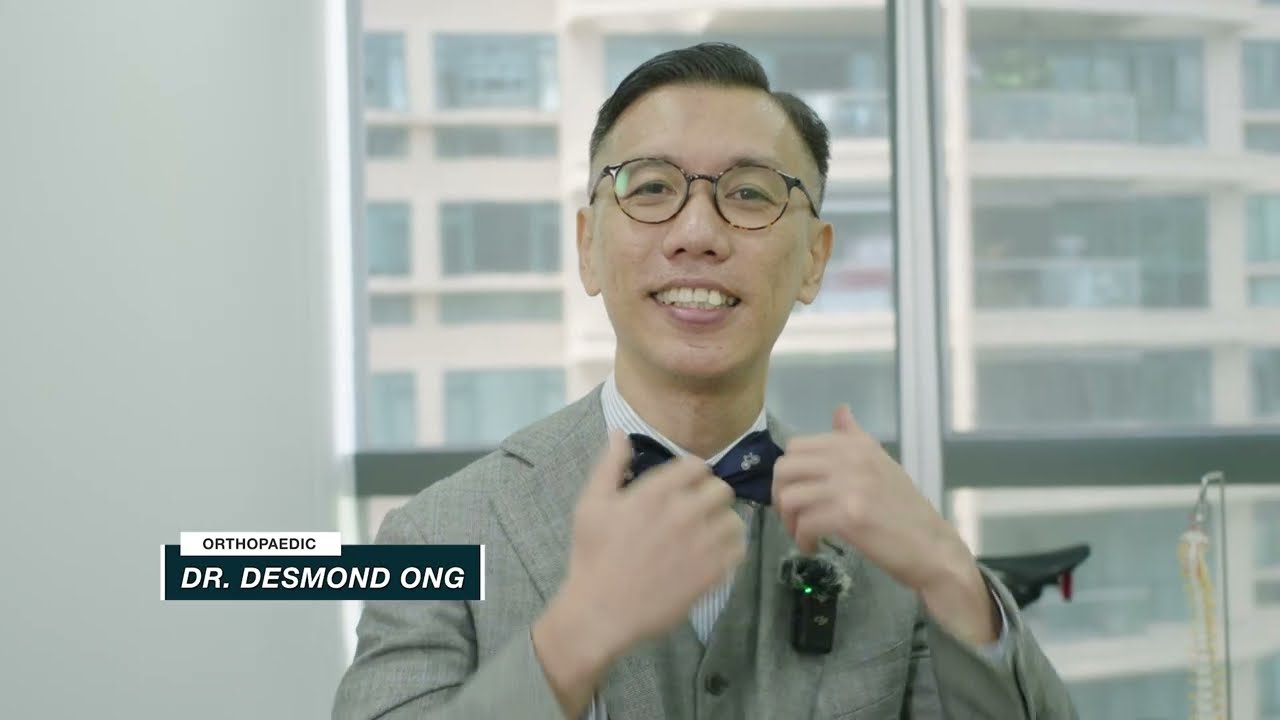 Dr Desmond Ong - A Bow Tie Collector | Meet The Doctors - Shoulder ...