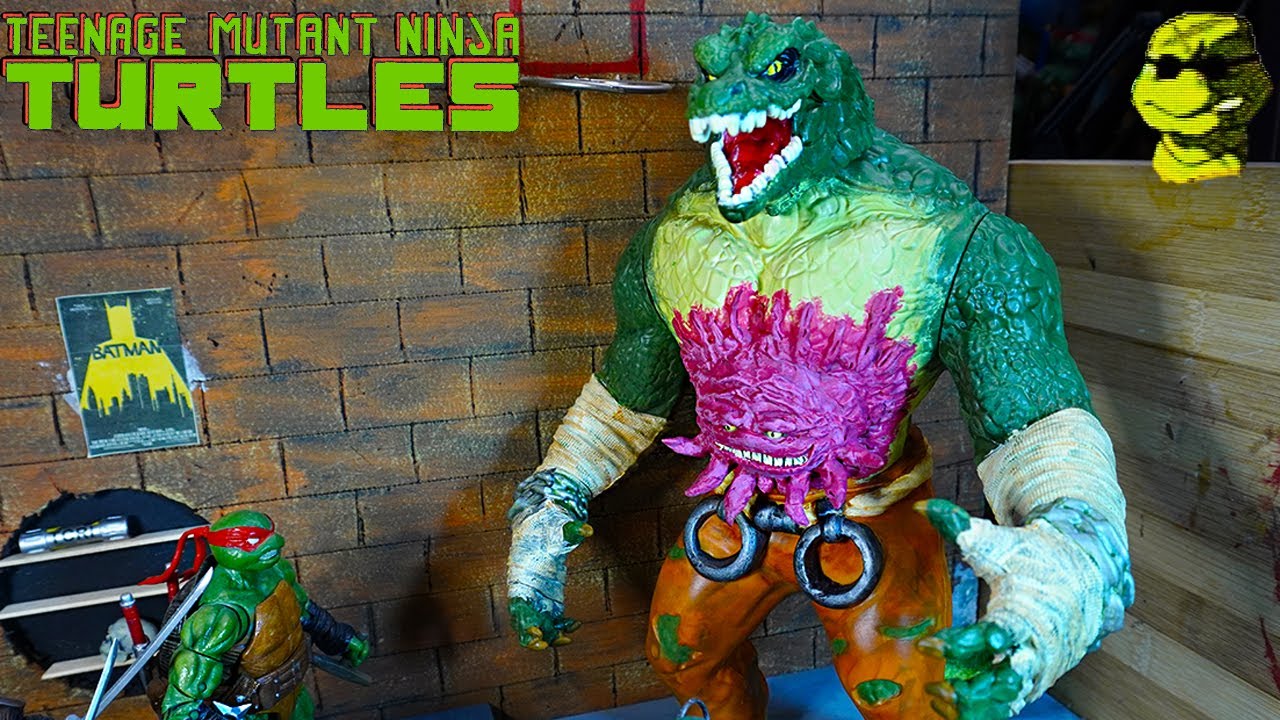 Making LeatherKrang - IDW TMNT Custom Figure