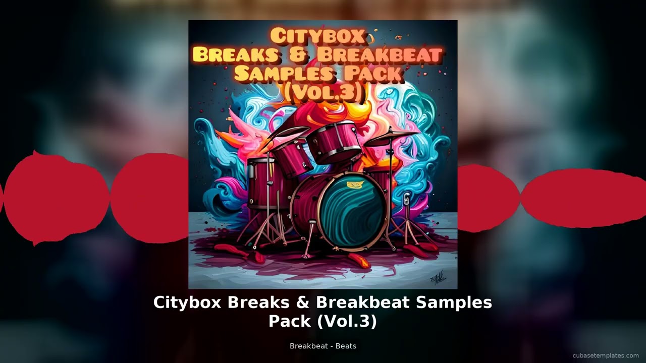 **Breakbeat Beats Template | Citybox Breaks Vol.3 Sample Pack**