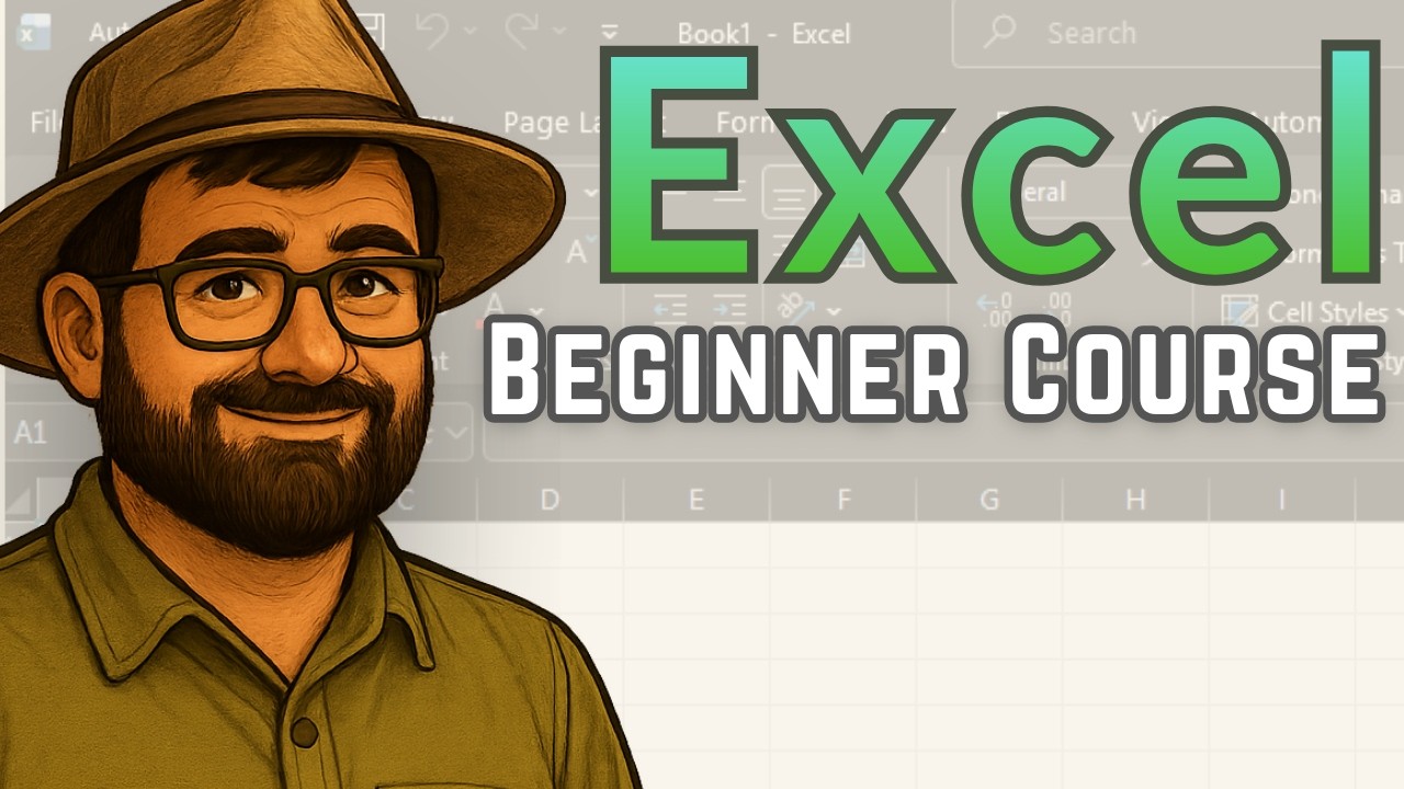 Excel Basics | Full Beginner Course (Your First Budget)