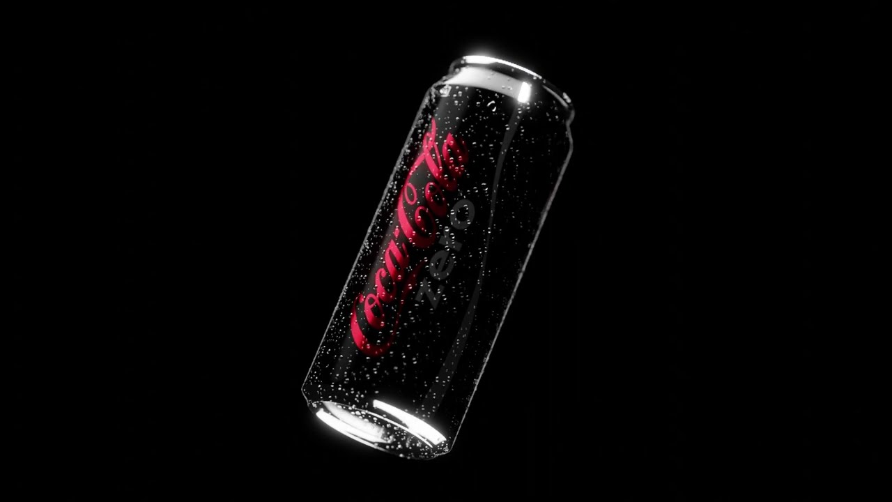 Coke Zero | 3D Product Animation | Blender