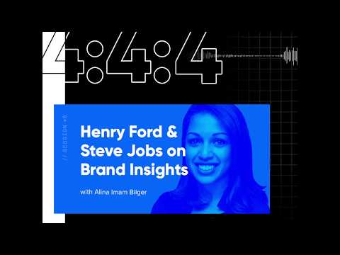 Henry Ford & Steve Jobs on Brand Insights