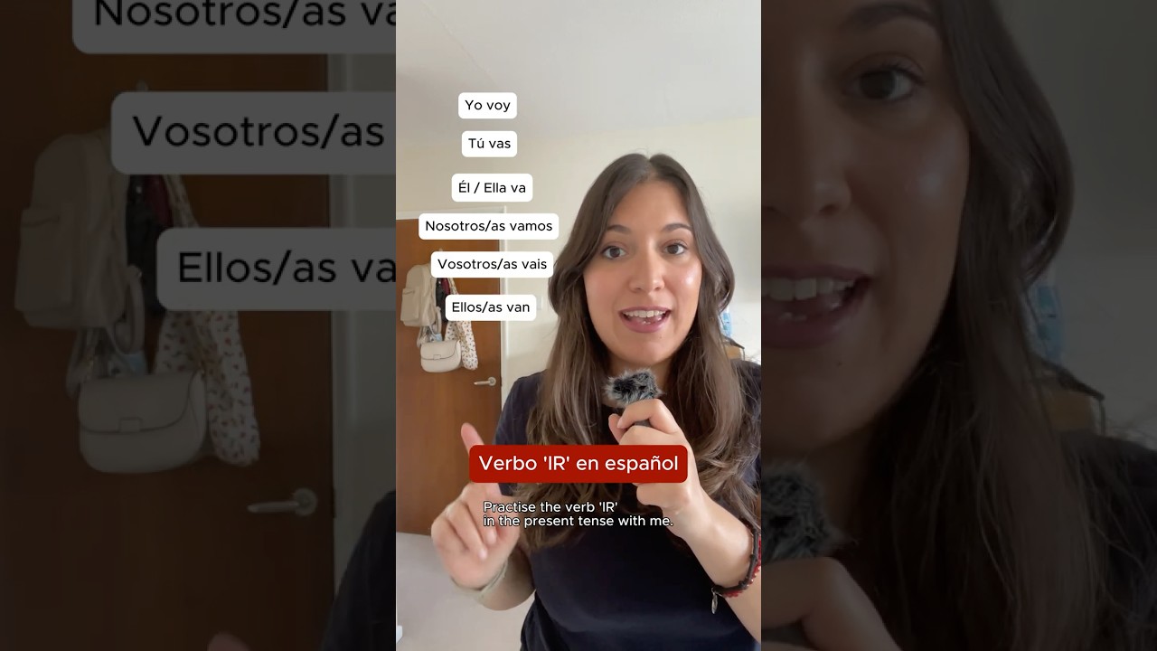 🇪🇸 Spanish VERBS you SHOULD know | “IR” (to go) in present tense | Spanish for beginners ✅