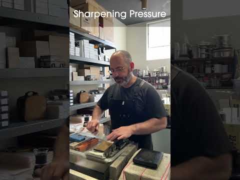 Technique Tuesday: Pressure When Sharpening