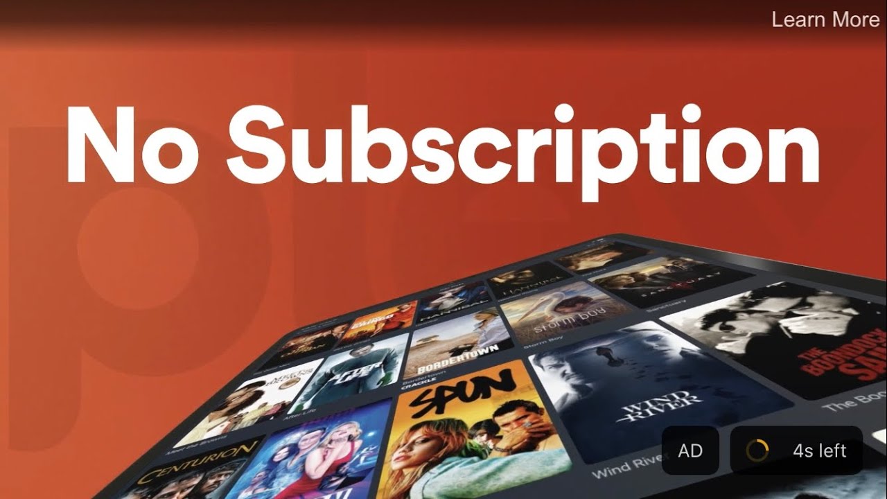 Plex Free Movies and TV 15 Second Advert (2023)