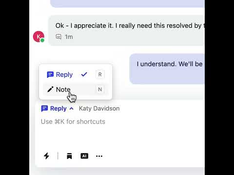 Intercom AI Assisted Support - Summarize