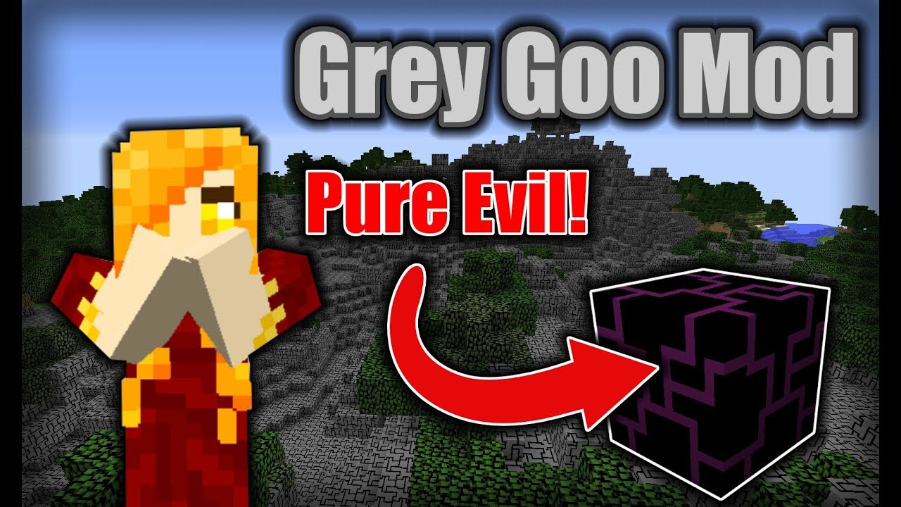 GOO OF ULTIMATE DESTRUCTION!!! - Grey Goo Mod - Minecraft Mod Showcase