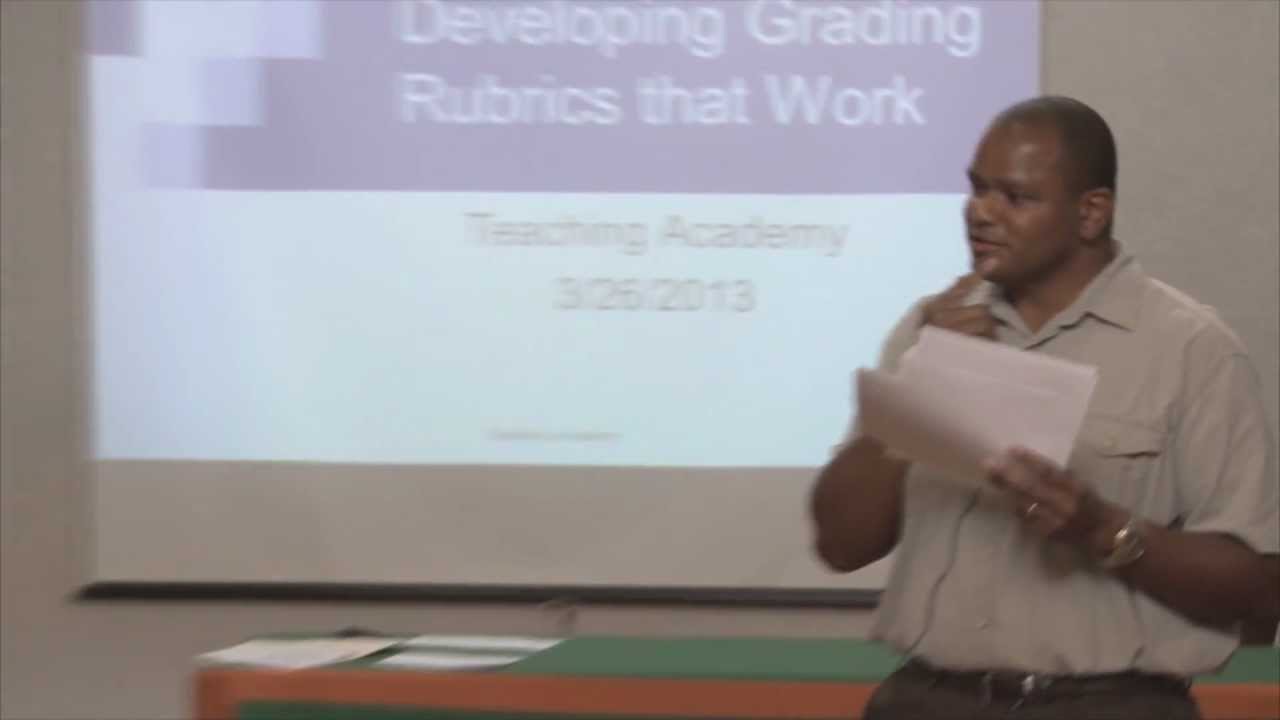 UTPA Teacher Academy - Developing Group Work and Rubrics