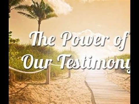 Testimony - a breakdown of the Word in Hebrew