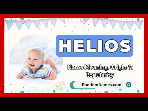 Helios - Baby Boy Name Meaning, Origin & Popularity - RandomNames.com