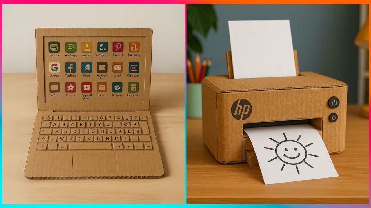 Cool & Easy CARDBOARD Crafts To Do in Summer When Bored