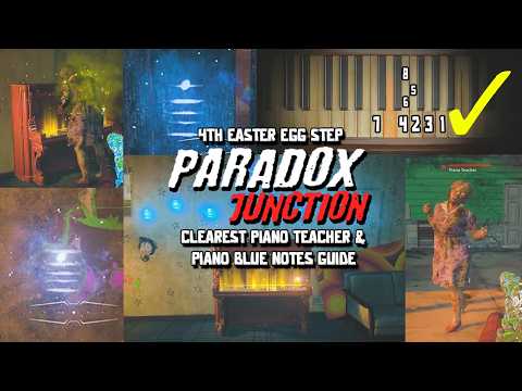 the Piano Puzzle in Paradox Junction for BO7 Zombies