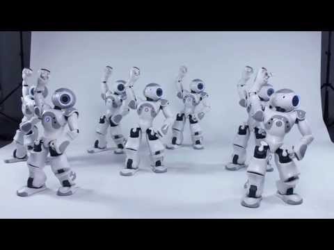 Dancing robots synchronization (MIT with NAO)