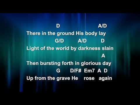 In Christ Alone || Lyrics and Chords || Congregational key