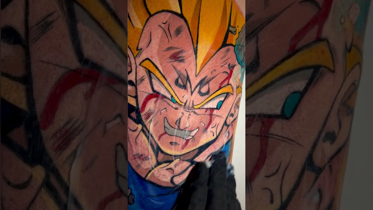 Majin Vegeta #dragonballtattoo #dragonball