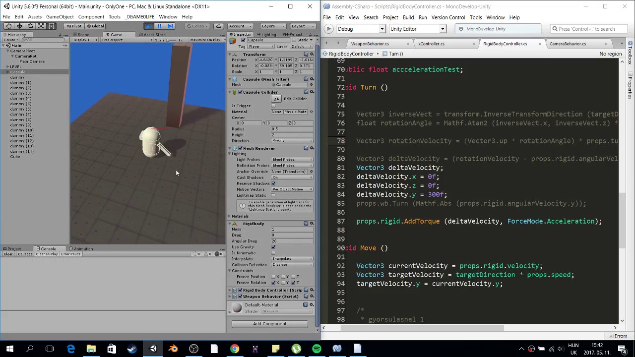 Freeze Rotation constraints doesn't work. - Questions & Answers - Unity ... Freeze Rotation constraints doesn't work. - Questions & Answers - Unity ...