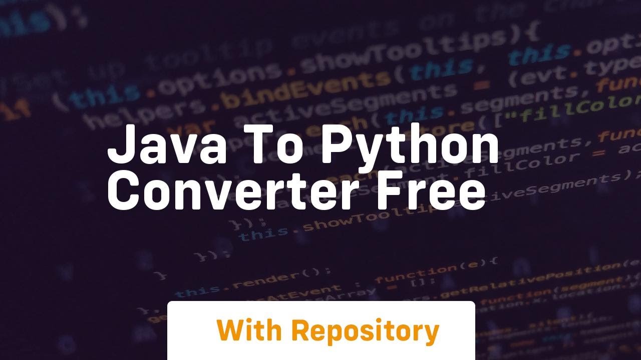 java to python converter free