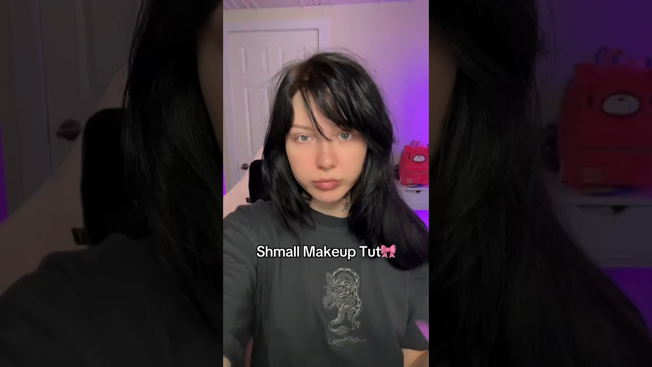 Makeup Tut🎀                                          #makeuptutorial #emo #grungemakeup #egirl