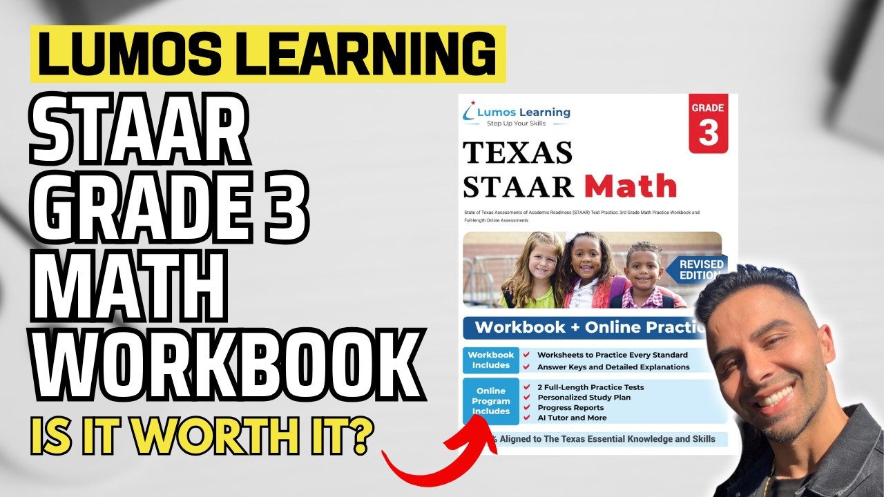 Lumos Learning STAAR Grade 3 Math Workbook Review: Full-Length Tests & Online Assessments Prep