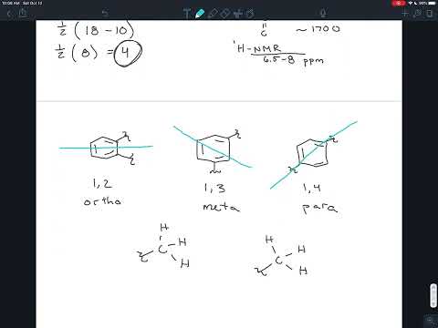 Exercise 18.27 - Aromatic Rings and Spectroscopy