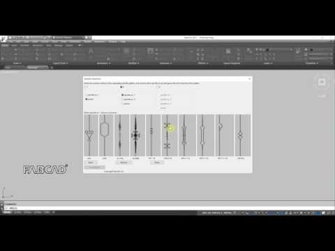 FabCAD'S Railing Drawing Program