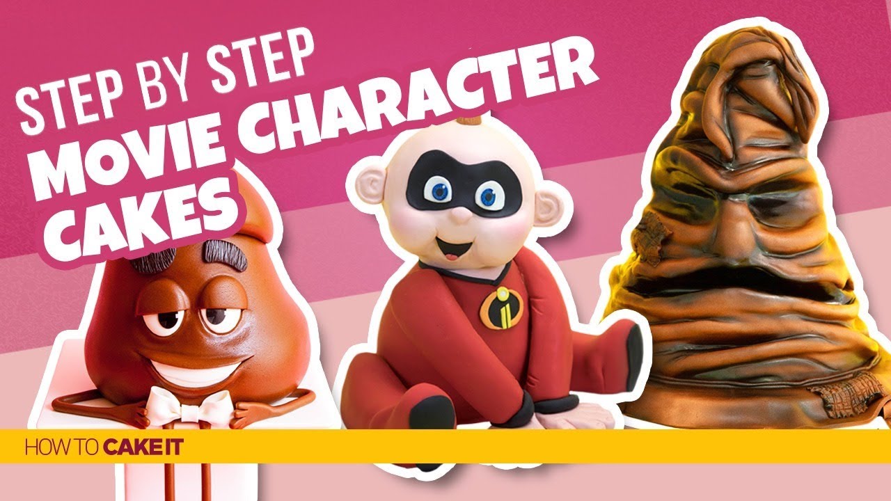 3 Movie Character Cakes| Compilation | How To Cake It