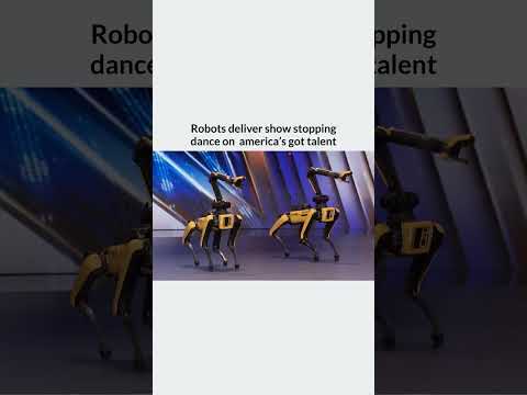 America’s Got Talent | Boston Dynamics’ Atlas & Spot Stun With Incredible Robot Dance | #shorts