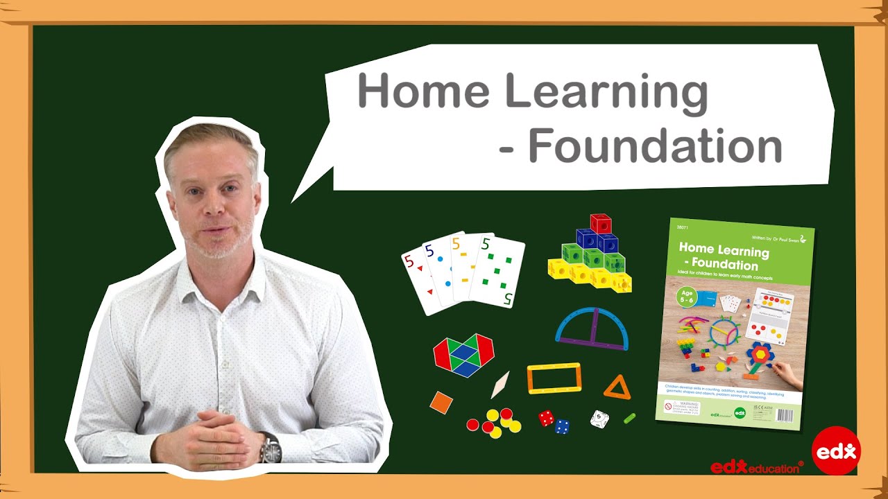 Home Learning Kit for Ages 5-6 (Foundation Year) - Edx Education - Learning through Play