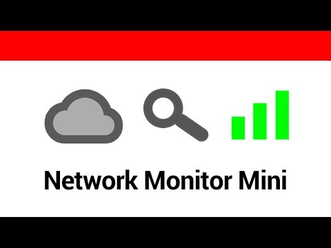 Network Monitor Mini: Live Network Speed Meter [Android App Demo]