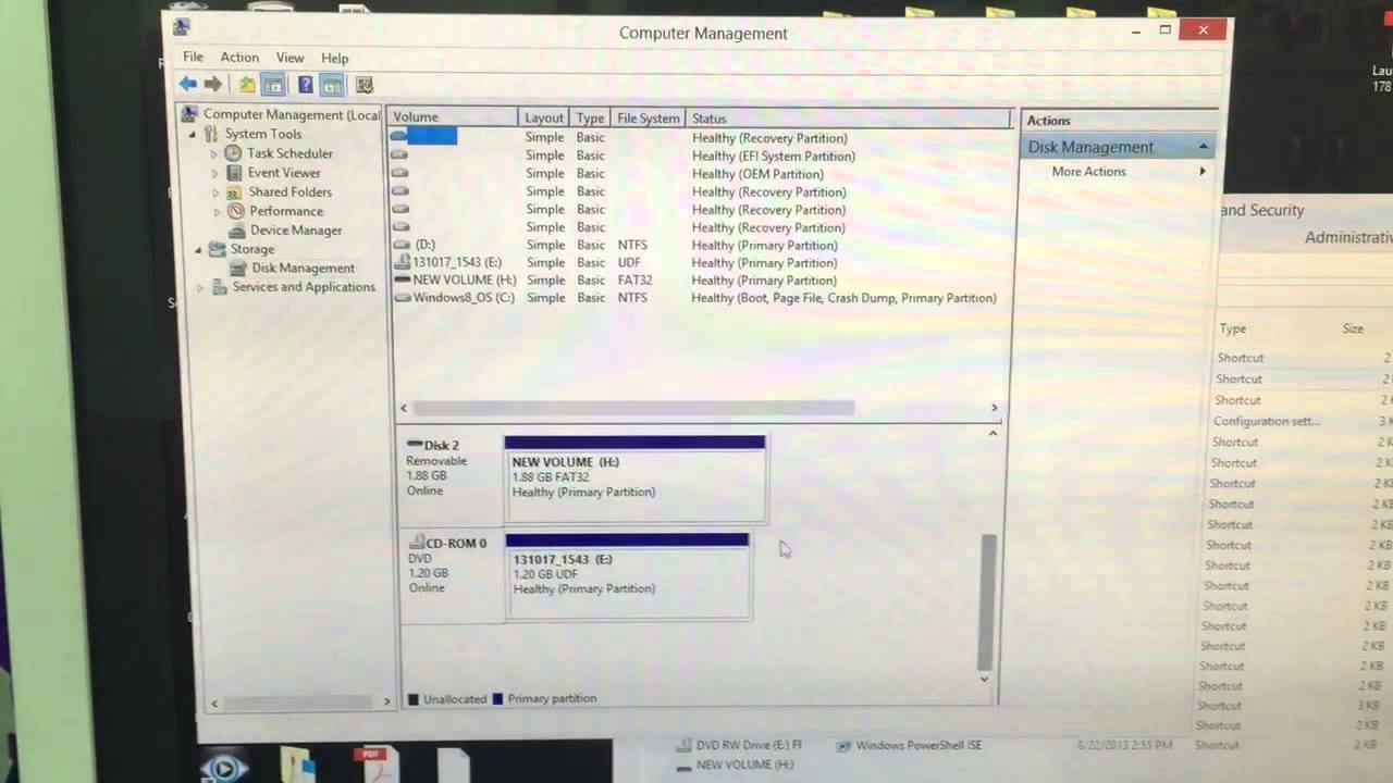 how to format thumbdrive to FAT16
