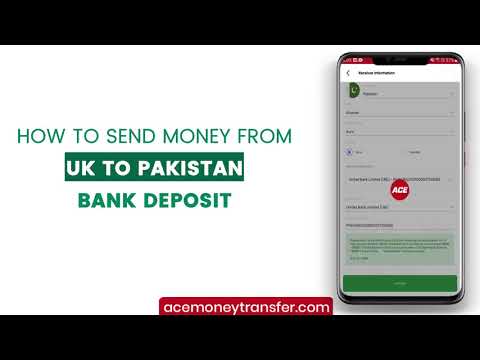 How to Send Money to Pakistan | UK | Bank Deposit | ACE Money Transfer