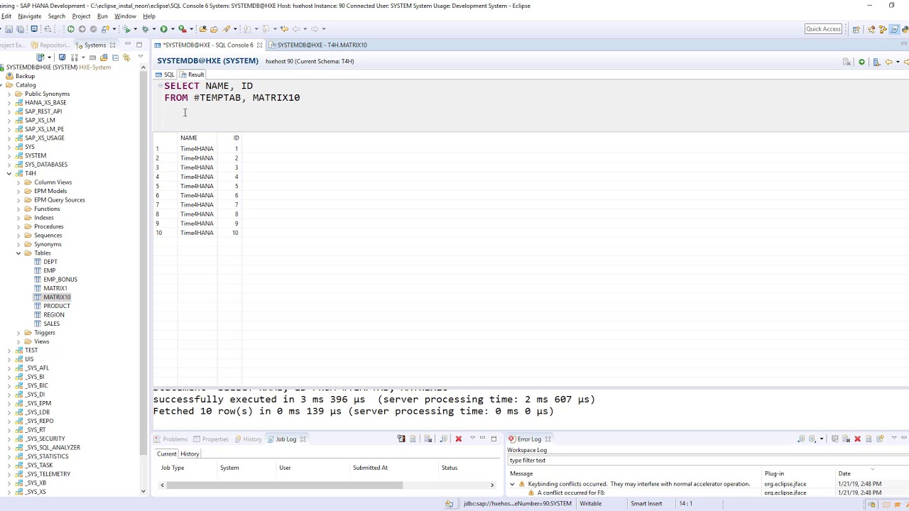 SAP HANA SQL - Transpose a String