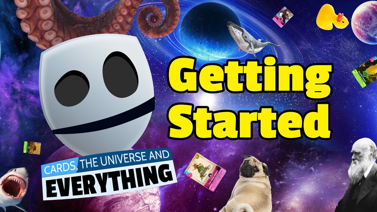 Getting started in Cards, the Universe and Everything