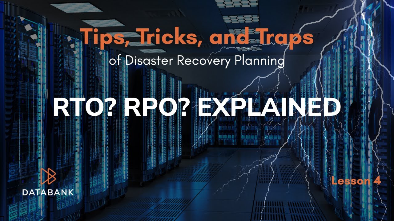 RTO & RPO Explained: Tips & Tricks for Disaster Recovery Planning ...
