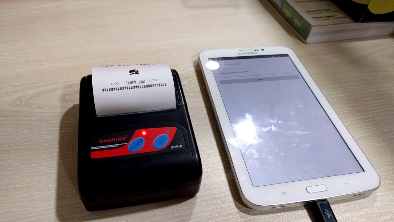 [Open Source] Thermal Printer in Android | Cashino PTP-II | Github source code